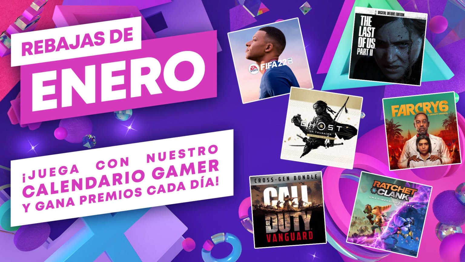 PlayStation lanza su calendario de Gamers Magos con un premio diario