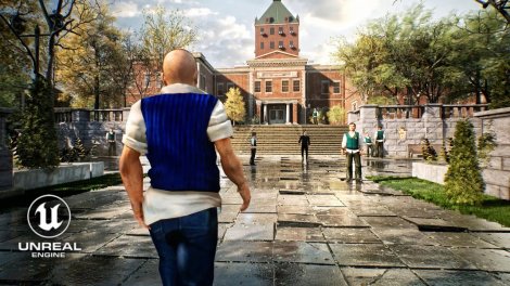 Así luce el clásico Bully en un espectacular remake fan en Unreal Engine 5