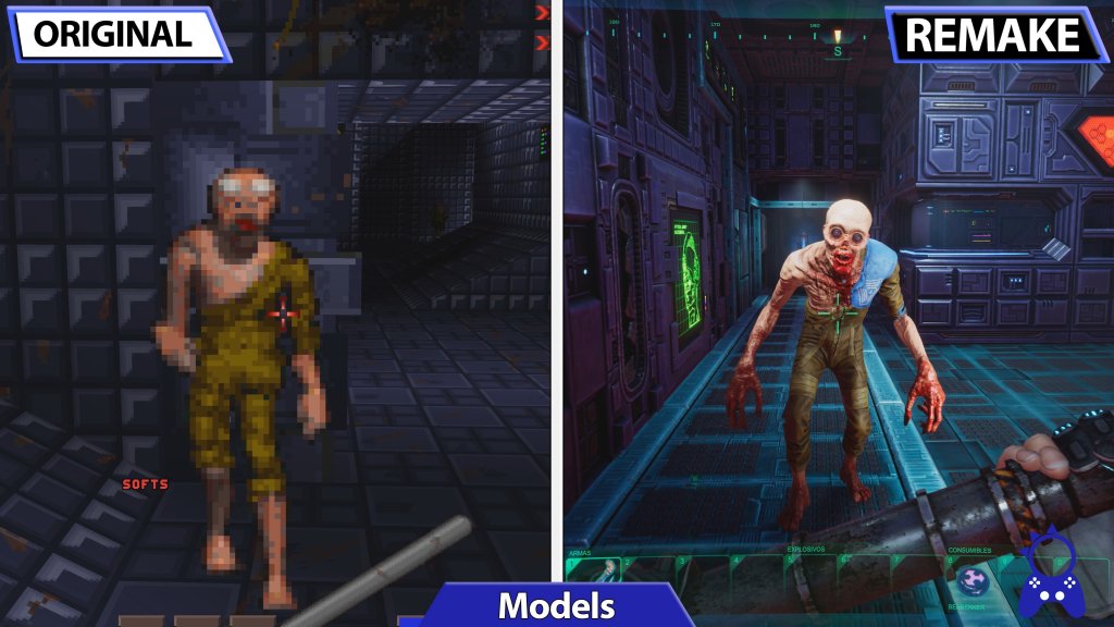 Comparativa muestra las mejoras gráficas de System Shock Remake
